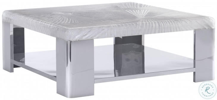 Aura Stainless Steel Cocktail Table From Bernhardt Furniture | Coleman ...