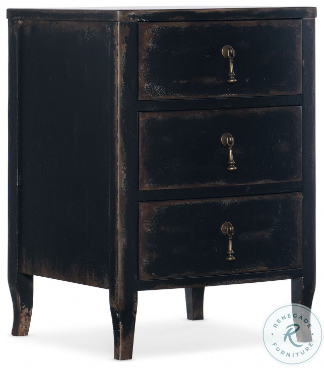 Ciao Bella Black Telephone Table from Hooker | Coleman Furniture