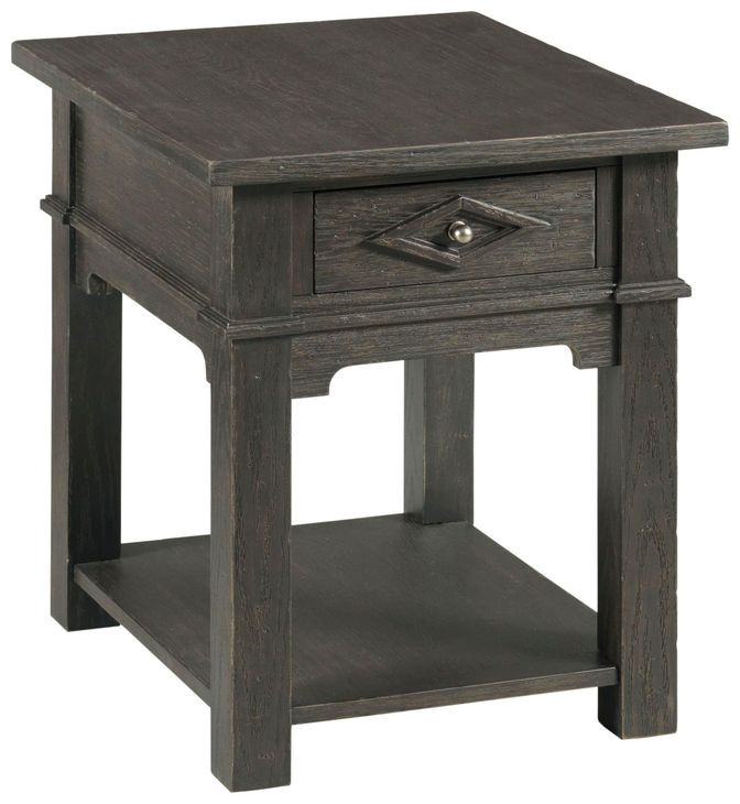 Lillith Dark Stain Rectangular End Table From Kincaid Furniture ...