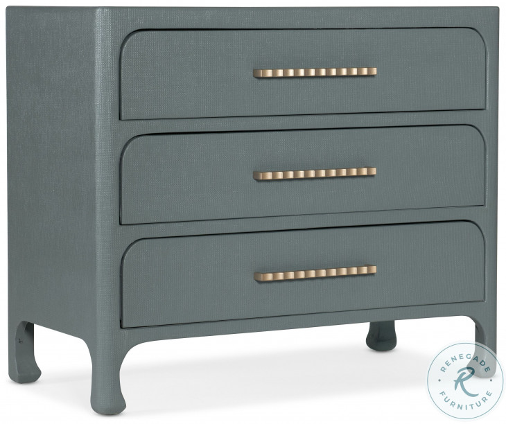 Serenity Blue Lacquered Cruiser Accent Chest From Hooker | Home Gallery ...
