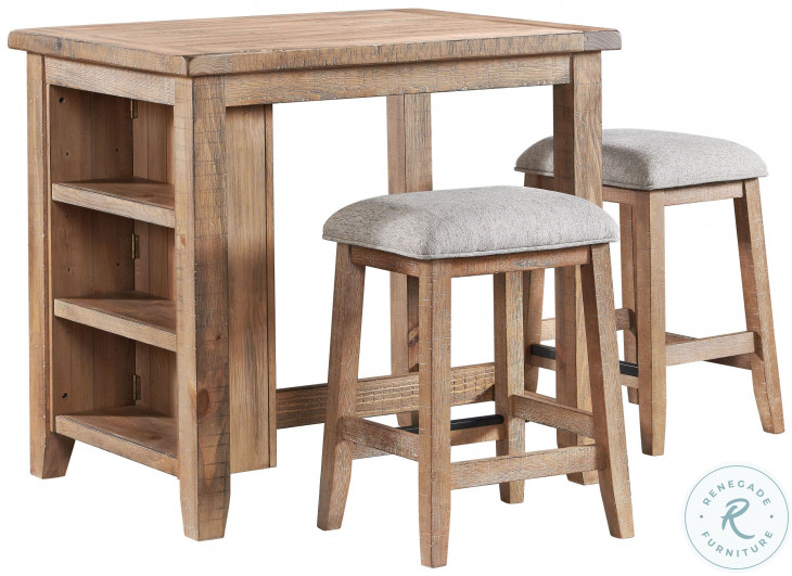 Highland Gray Backless Bar Stool From Intercon | Coleman Furniture