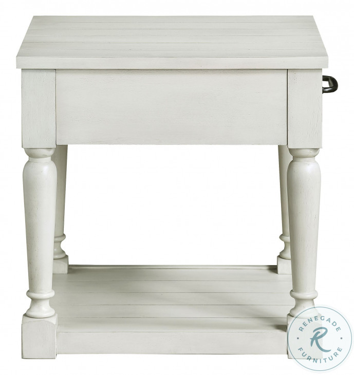 Hemingway Alabaster End Table from Steve Silver | Coleman Furniture