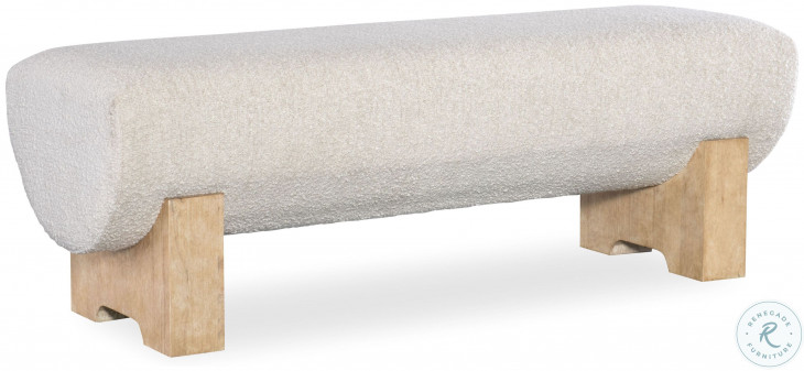 Retreat Beige Bed Bench From Hooker | Coleman Furniture