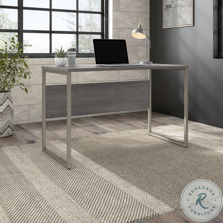 Hybrid Platinum Gray 48" Small Computer Desk From Bush Furniture ...