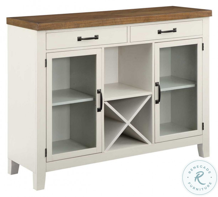 Hyland Two Tone Milk And Honey Server From Steve Silver | Coleman Furniture