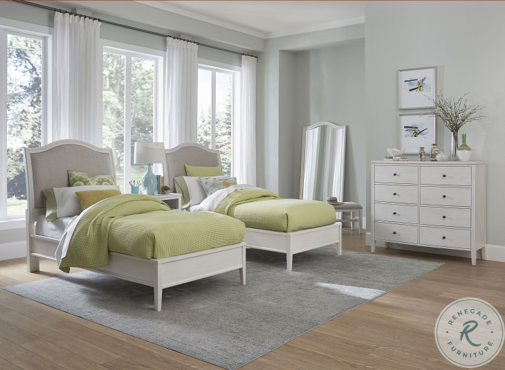 Charlotte White Tall Chesser From Aspen Home | Coleman Furniture