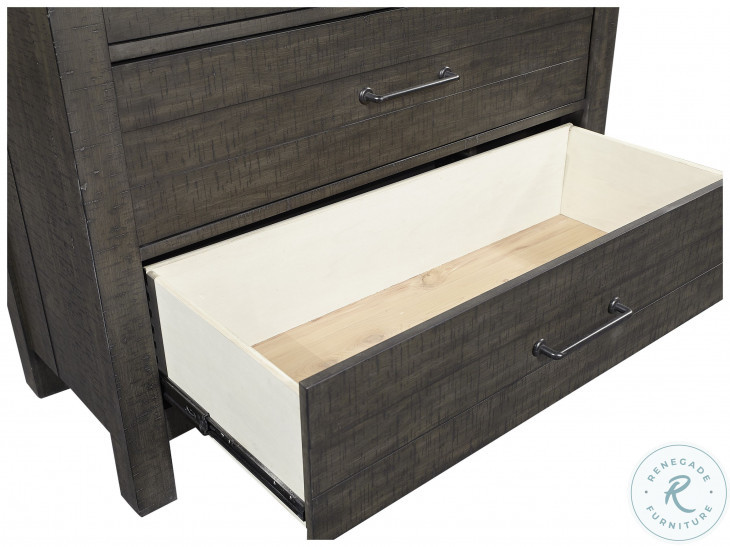 Mill Creek Carob Distressed Platform Storage Bedroom Set from Aspen ...