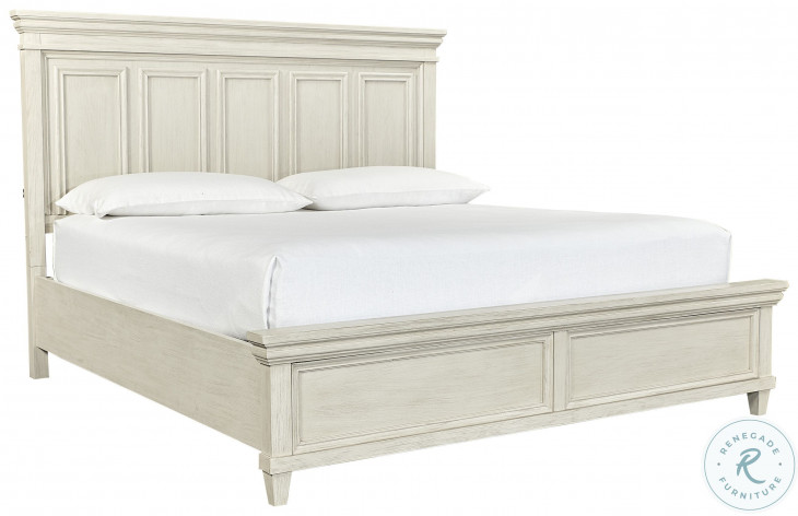 Caraway Aged Ivory Estate Panel Bedroom Set from Aspen Home | Coleman ...