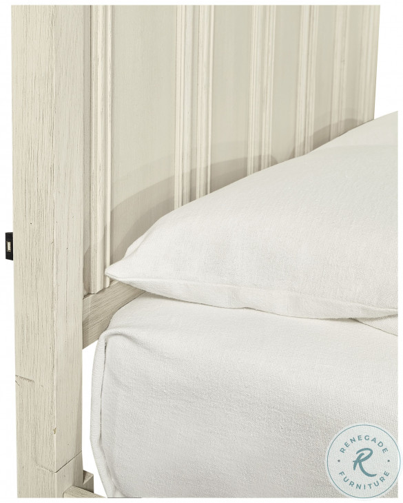 Caraway Aged Ivory Queen Estate Panel Bed From Aspen Home | Coleman ...
