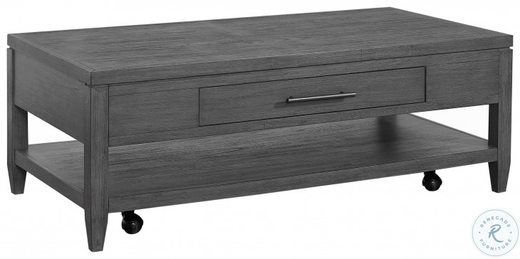 Preston Urbane Grey Cocktail Table From Aspen Home | Coleman Furniture