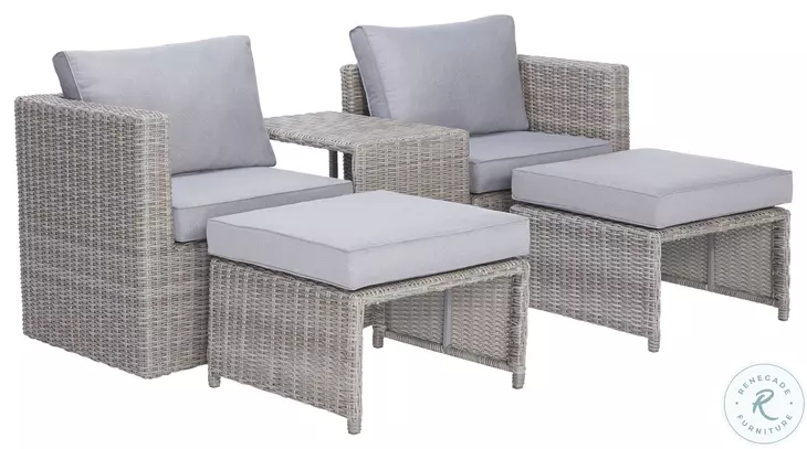 Malibu Gray 5 Piece Outdoor Seating Set From Home Gallery Stores | Home ...
