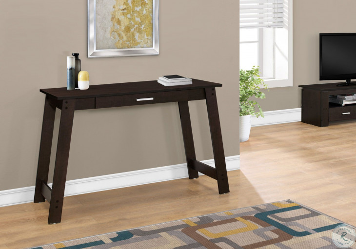 42" Cappuccino Computer Desk from Monarch | Coleman Furniture