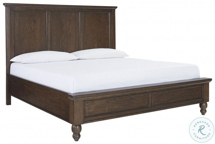 Cambridge Classic Cherry Queen Panel Bed From Aspen Home | Coleman Furniture