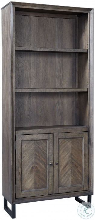 Harper Point Fossil Door Bookcase From Aspen Home | Coleman Furniture