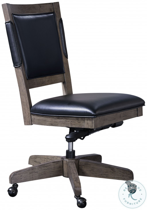 Harper Point Fossil Office Chair From Aspen Home | Coleman Furniture