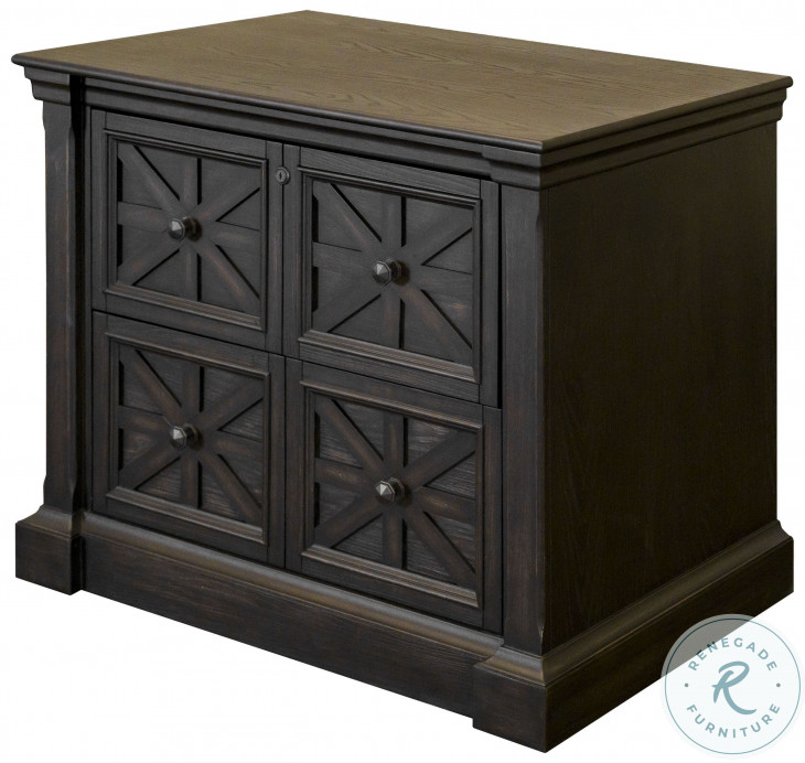 Kingston Dark Brown Lateral File Cabinet From Martin Furniture ...
