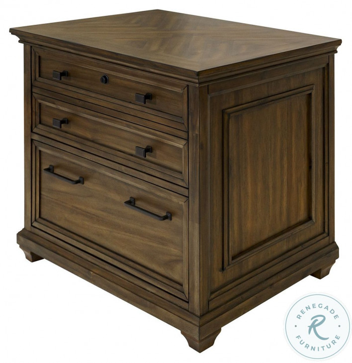 Porter Brown Lateral File Cabinet From Martin Furniture | Coleman Furniture