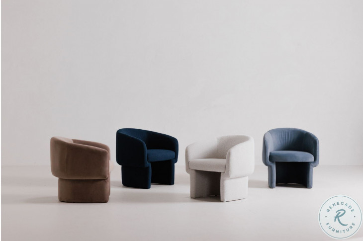 Franco Dark Indigo Arm Chair From Moes Home | Coleman Furniture