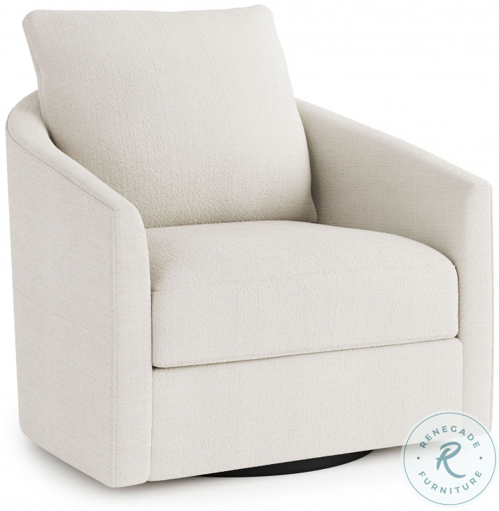 Astoria Cream Swivel Chair From Bernhardt Furniture | Coleman Furniture