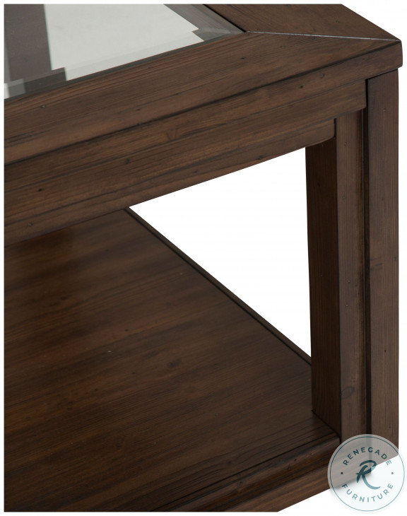 Carrollton Rustic Ranch Rectangular Cocktail Table from Aico | Coleman ...