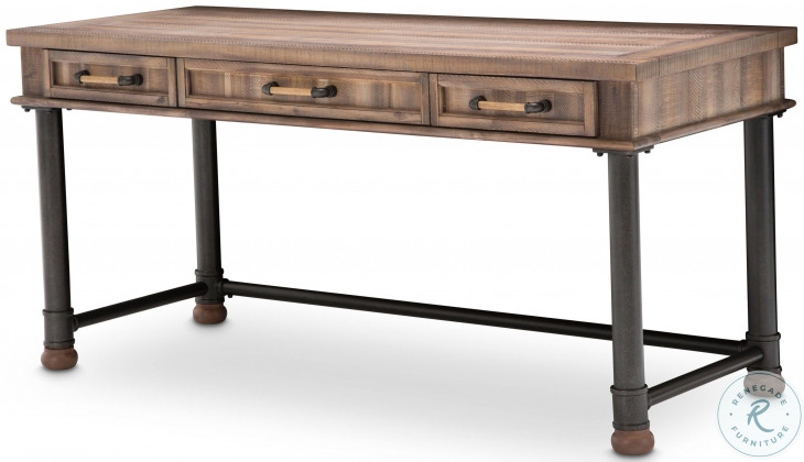 Crossings Reclaimed Barn Writing Desk from Aico | Coleman Furniture