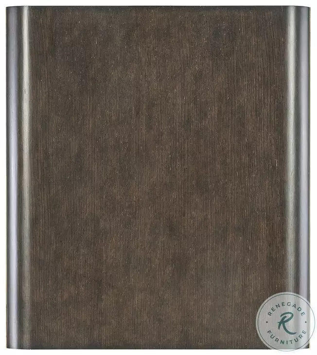 Commerce And Market Dark Wood And Gold Metropolitan End Table From Home ...