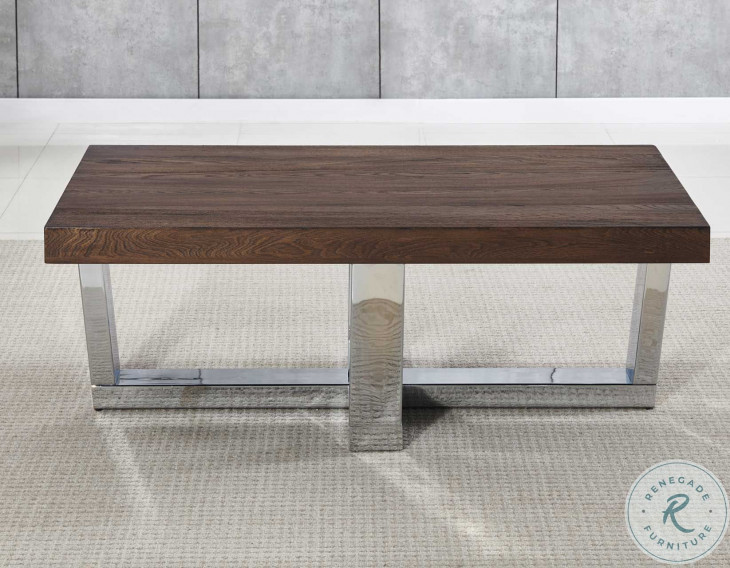 Laredo Chestnut Cocktail Table From Steve Silver | Coleman Furniture