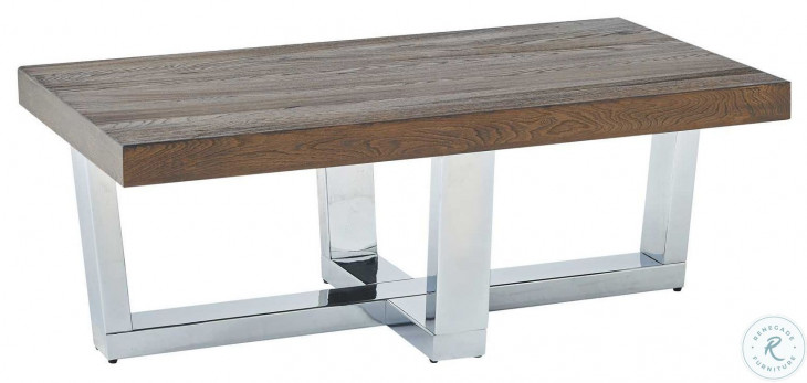 Laredo Chestnut Cocktail Table From Steve Silver | Coleman Furniture