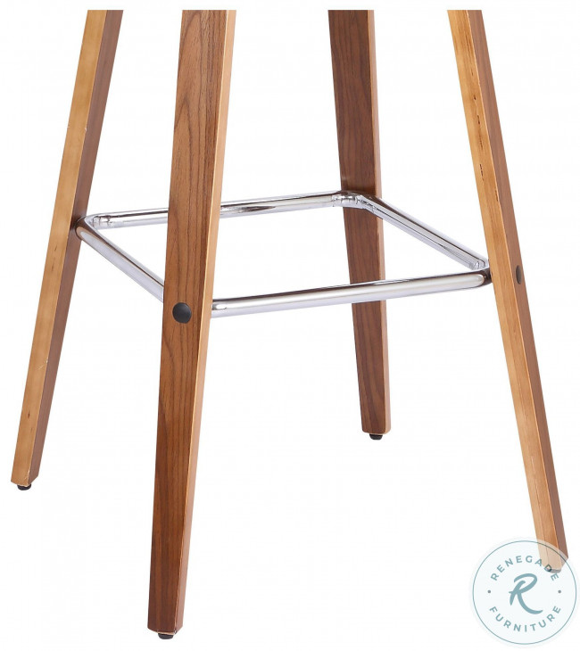 Tyler Brown 26" Counter Height Upholstered Barstool from Armen Living ...