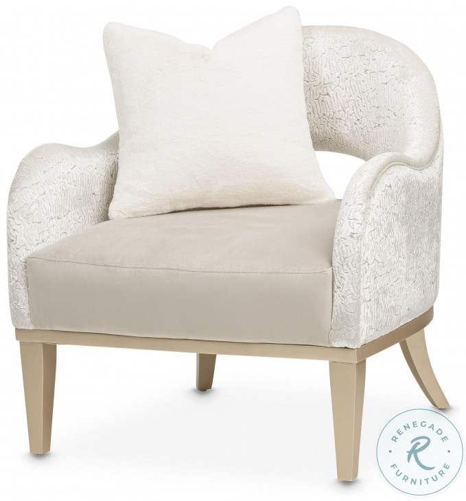 Yvette Porcini Accent Chair From Aico | Coleman Furniture
