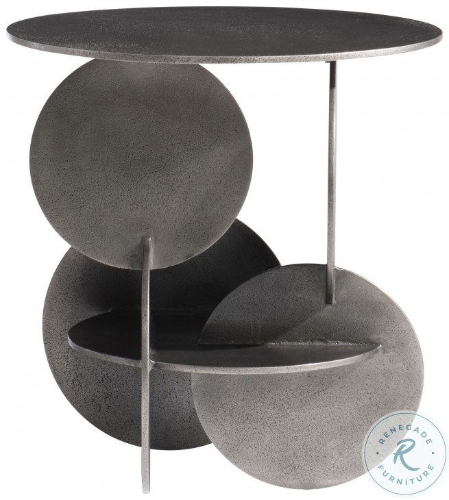 Tribus Graphite Side Table From Bernhardt Furniture | Coleman Furniture