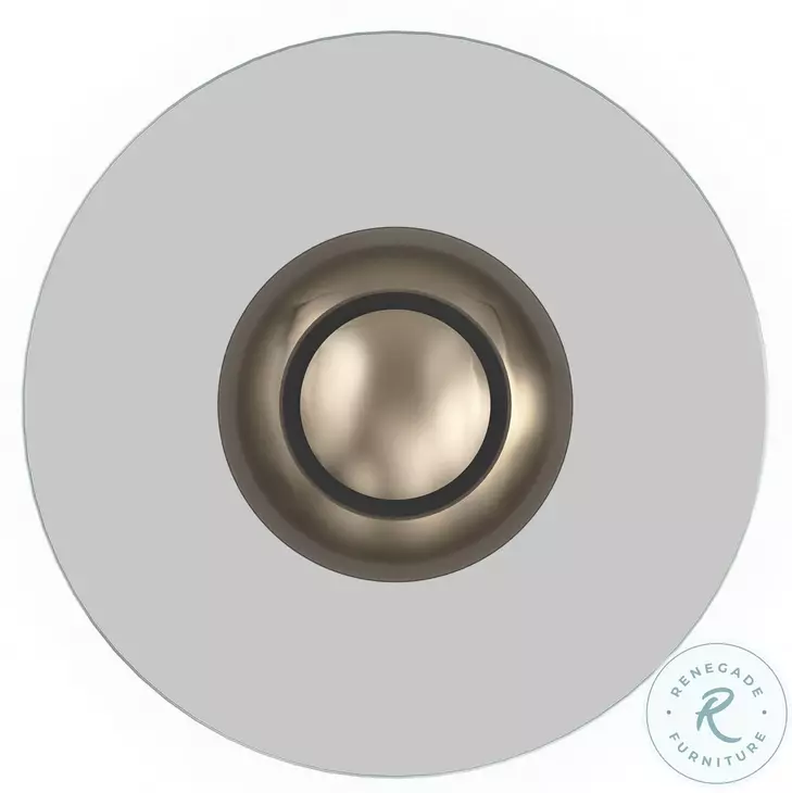 Dissonance Lucent Bronze Metallic End Table From Caracole | Coleman Furniture