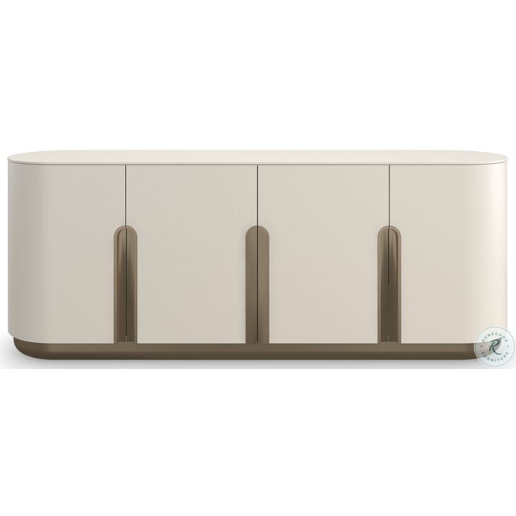 Tangier Burnished Adobe And Lucent Bronze Metallic Buffet From Caracole ...