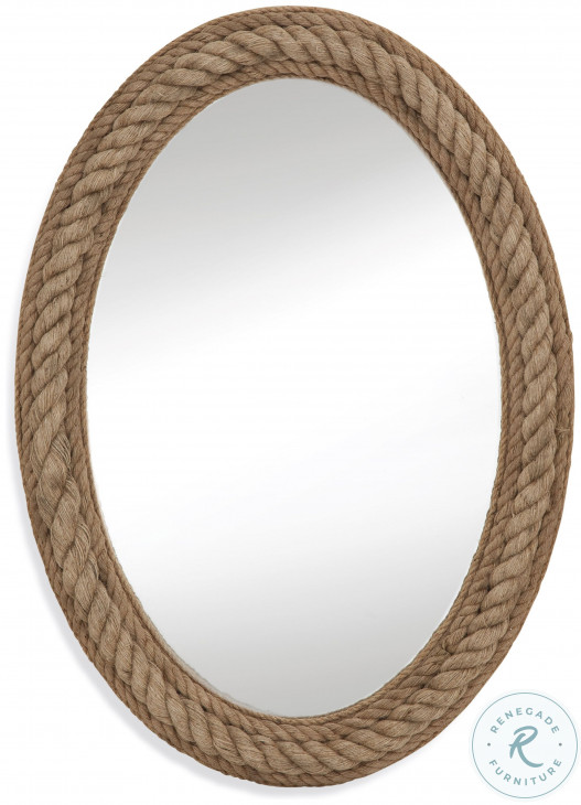 Jute Rope Wall Mirror from Bassett Mirror | Coleman Furniture