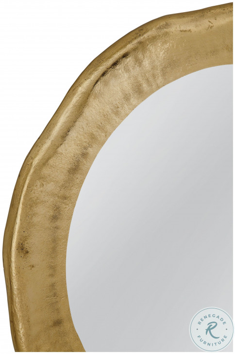 Shane Gold Wall Mirror From Bassett Mirror | Coleman Furniture
