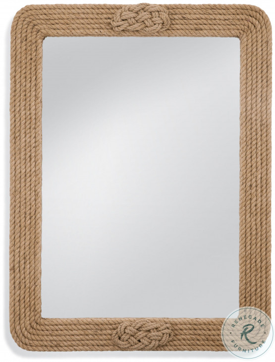 Nautical Rope Natural Jute Rope Wall Mirror From Bassett Mirror ...