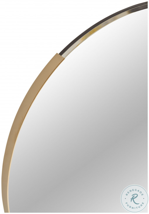 Social Rose Gold Wall Mirror From Bassett Mirror | Coleman Furniture