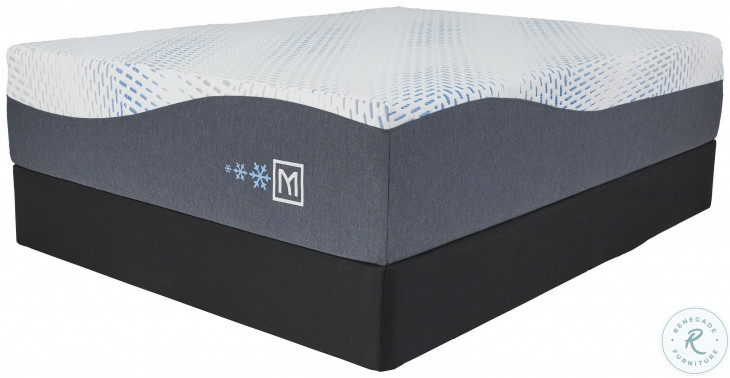 Millennium Luxury White Plush Gel Latex Hybrid King Mattress with ...