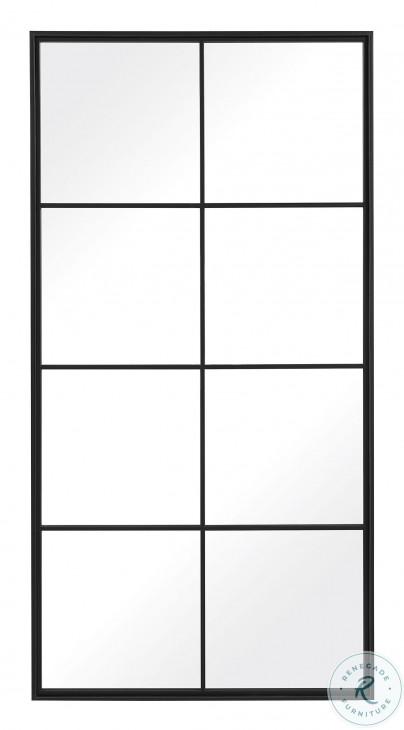 Rousseau Iron Window Mirror From Uttermost | Coleman Furniture