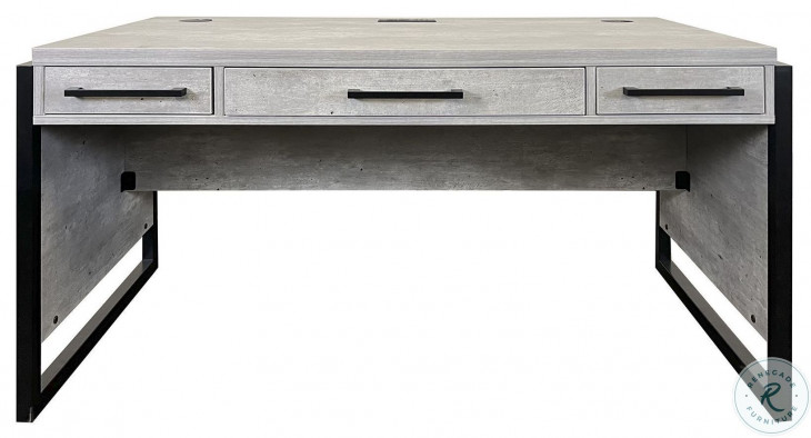 Mason Gray Writing Desk From Martin Furniture | Coleman Furniture