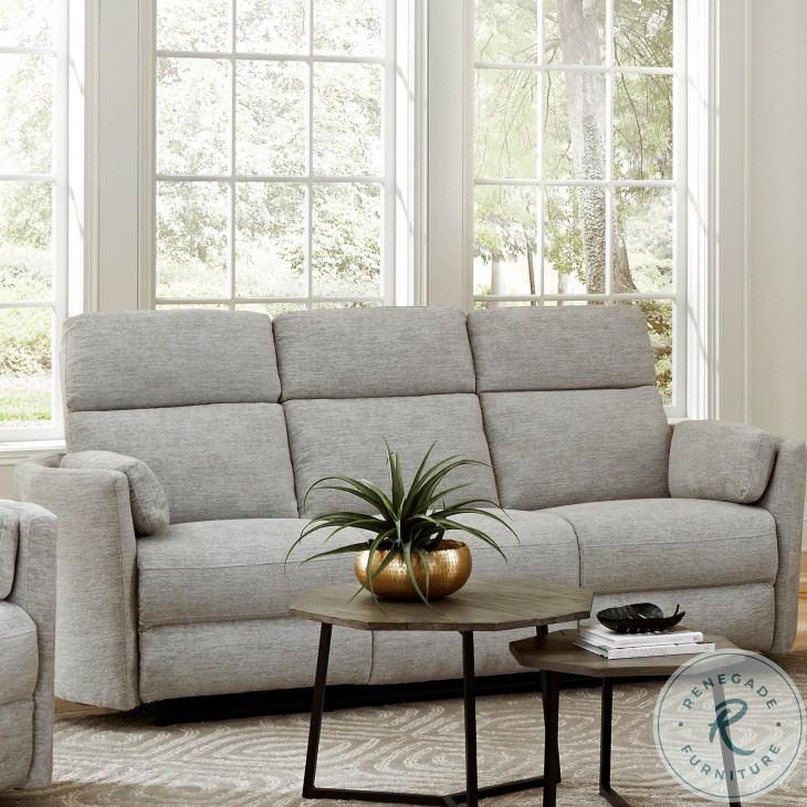 Arc Mineral Power Reclining Sofa From Golden Crest Home | Coleman Furniture