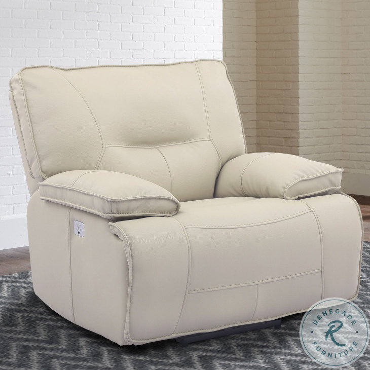 Spartacus Oyster Power Recliner with Power Headrest from Parker Living ...