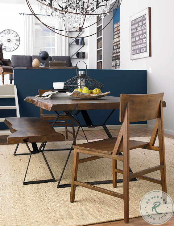 Nottingham Walnut 106" Dining Table from World Interiors | Coleman ...