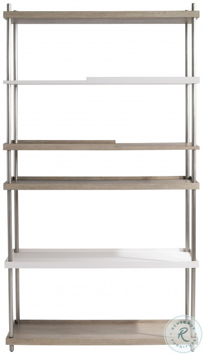 Anax Sandbar And Graphite Etagere From Bernhardt Furniture | Coleman Furniture