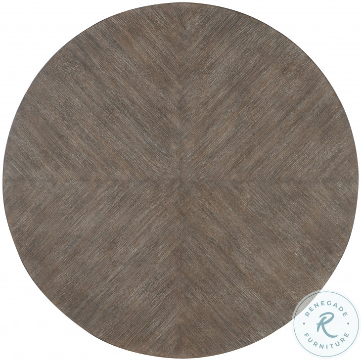 Modern Mood Dark Brown Round Cocktail Table From Hooker | Coleman Furniture