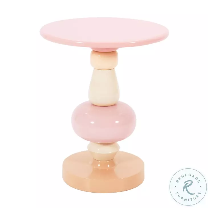 Totem Earth Tones Side Table From TOV | Coleman Furniture