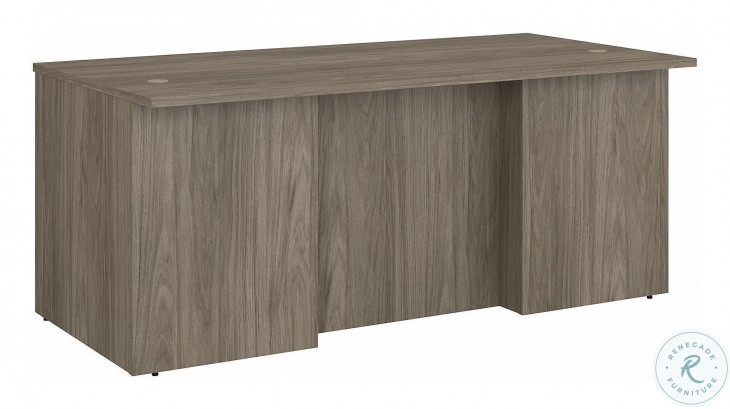 Office 500 Modern Hickory 72" Large Executive Home Office Set from Bush ...