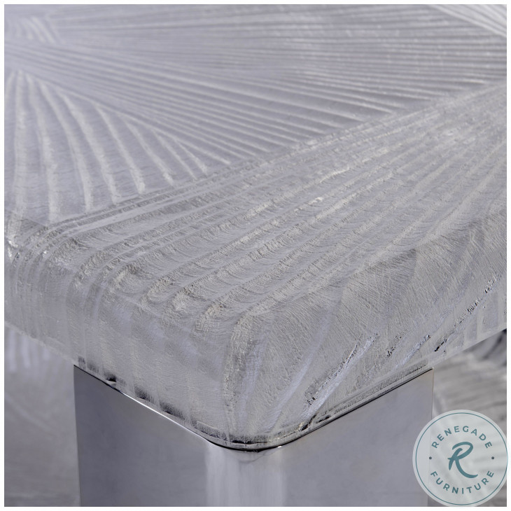 Aura Stainless Steel Cocktail Table From Bernhardt Furniture | Coleman ...