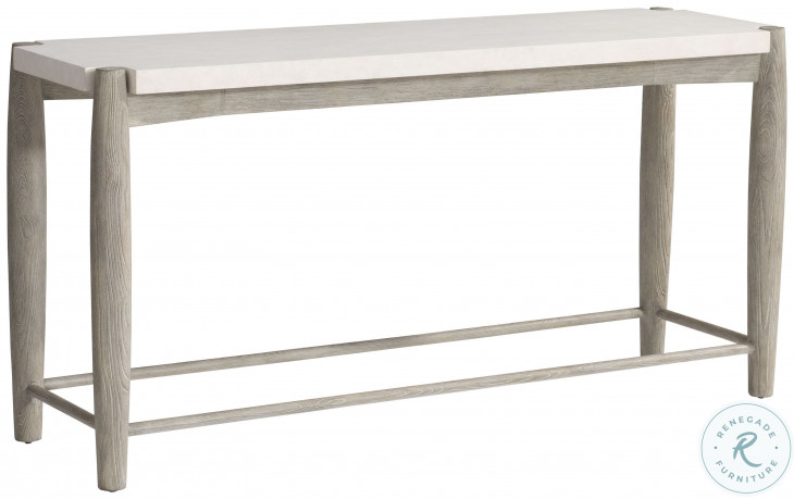Ashbrook Vellum And Weathered Greige Console Table From Bernhardt ...
