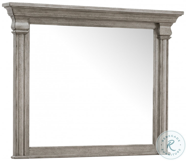Madison Ridge Soft Grey Mirror from Pulaski | Coleman Furniture